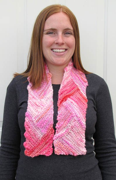 Short Row Corners Scarf Pattern