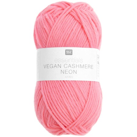 Essentials Vegan Cashmere Neon Aran Yarn - Rico